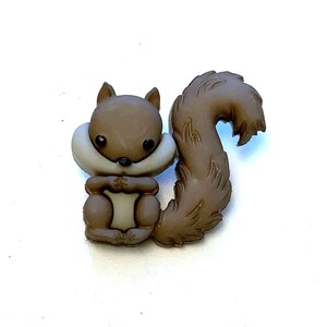 Squirrel Buttons Backyard Buddies SHANK BACK Jesse James Dress It up Buttons - 1230 W120 - Etsy