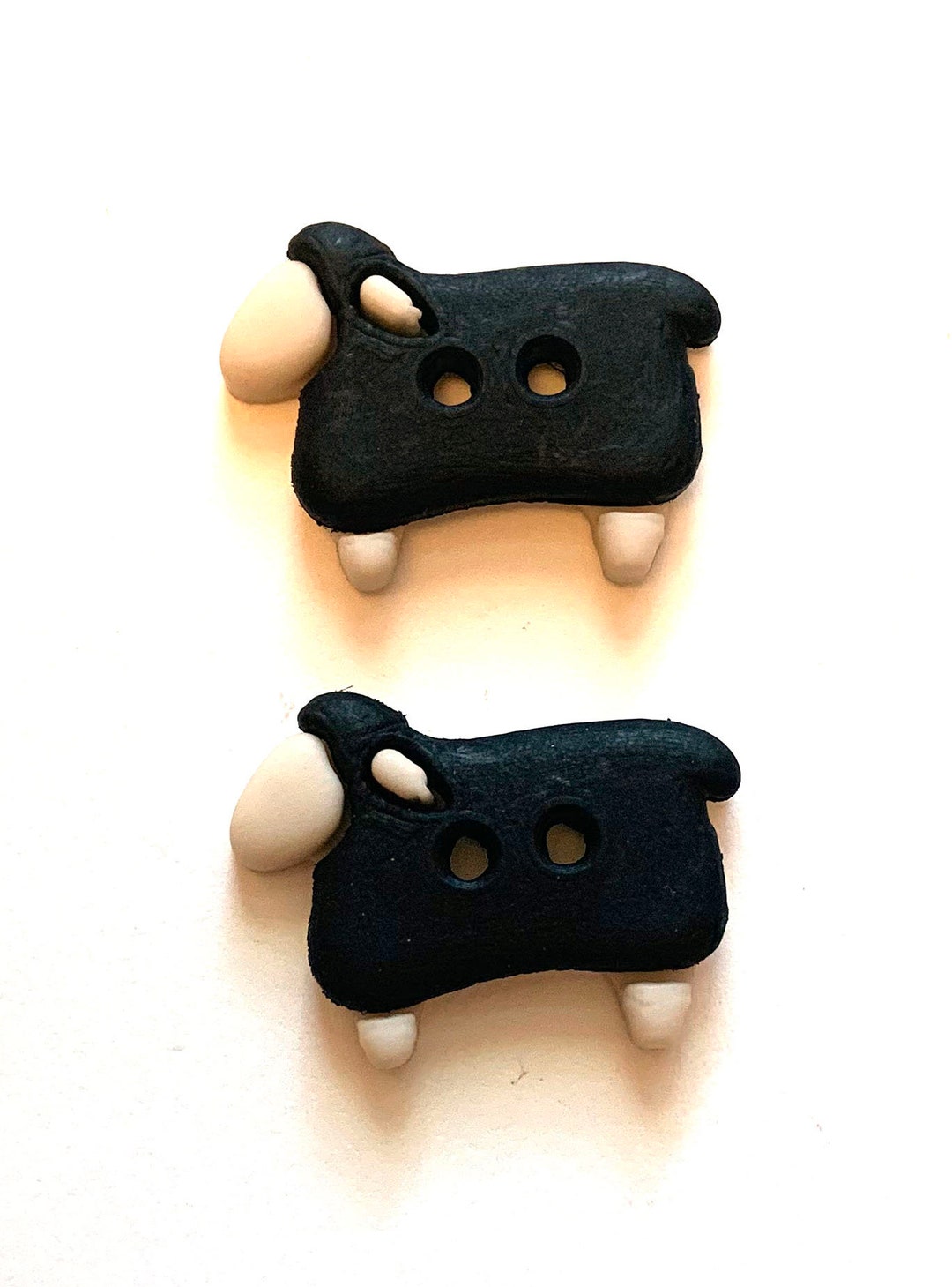 Lamb Buttons Black Sheep Two Hole Sew Thru Jesse James Dress It up ...