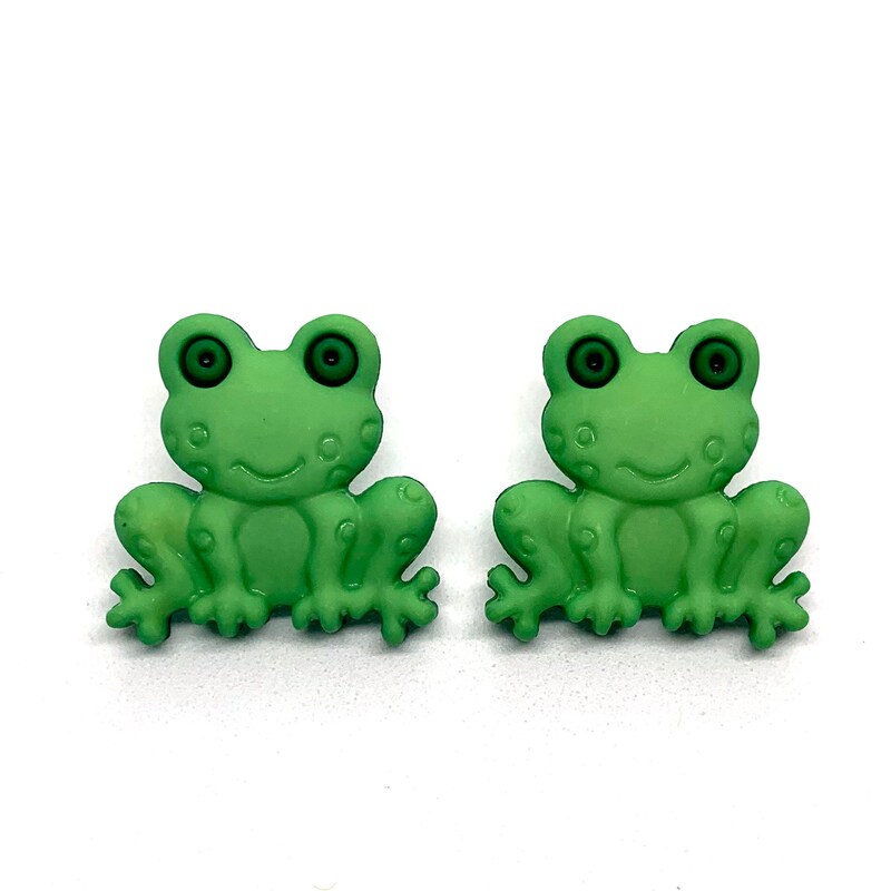 Frog Button - Etsy