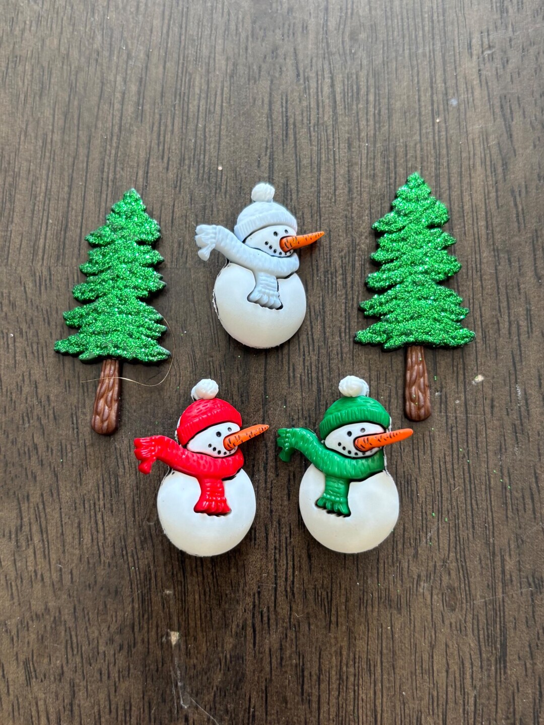 NEW Snowman Button Collection Have A Cool Yule Set of 5 Shank Back ...