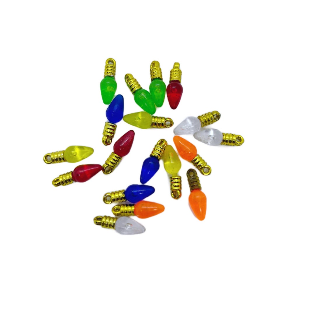 Miniature Light Bulb Embellishment Collection Small Large Choice Loop ...