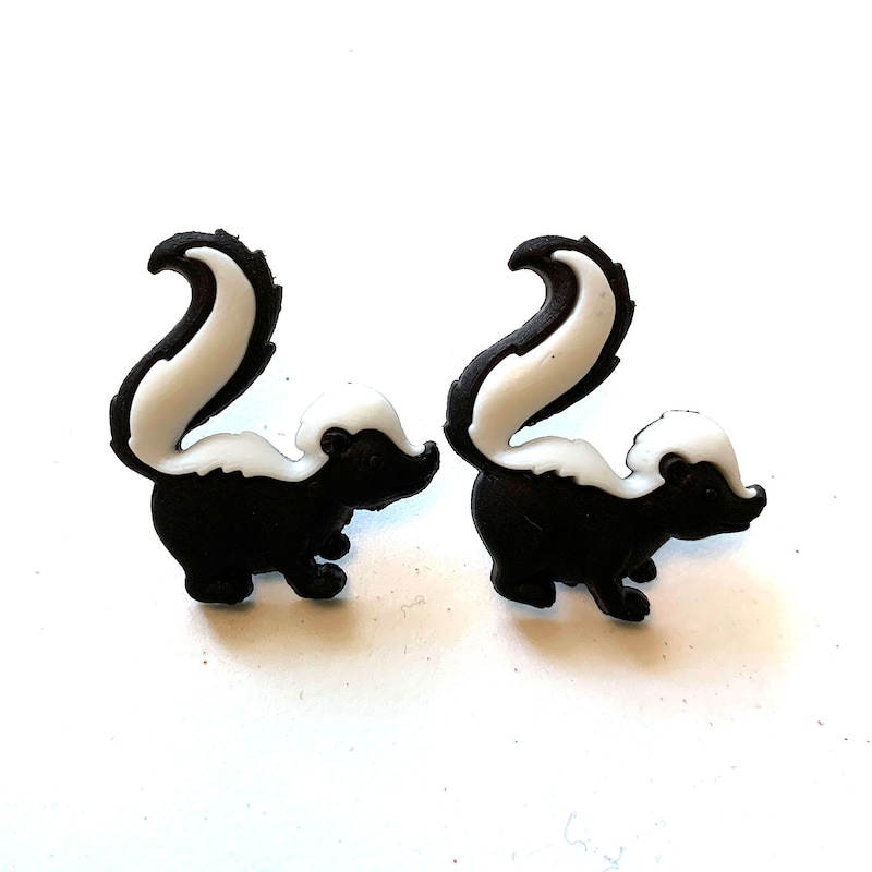 Skunk Paper Doll - Etsy