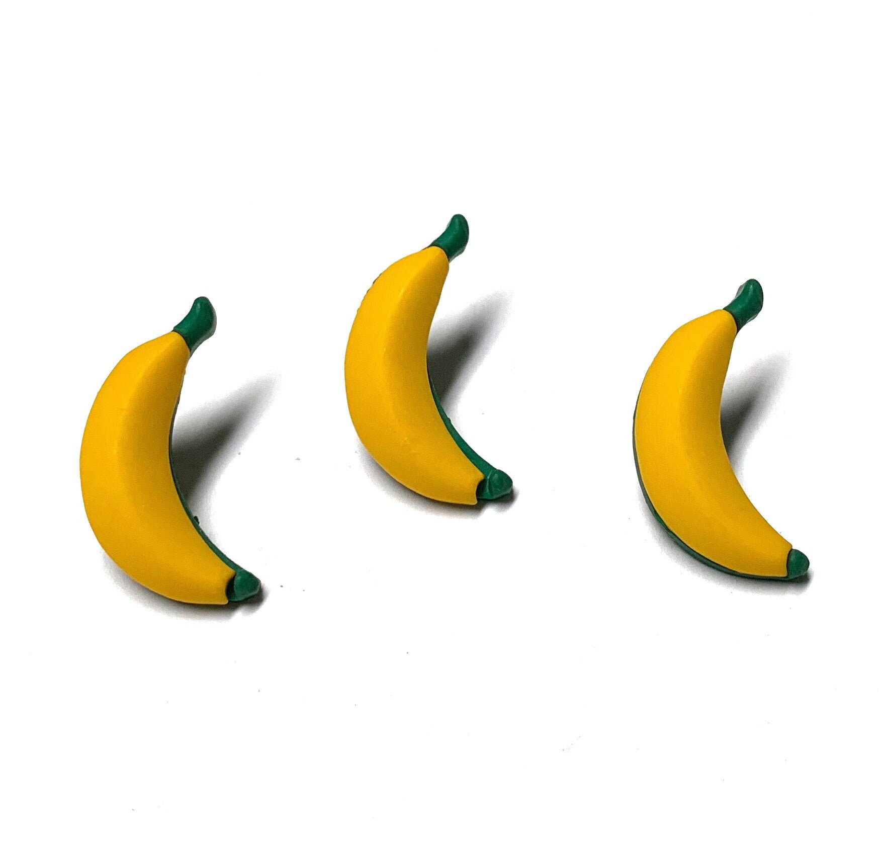 Banana Buttons Galore Fruit Smoothie Shank Back 1173 B | Etsy