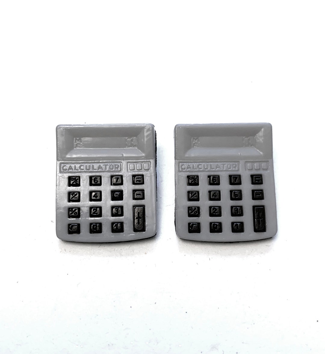 Calculator Buttons Shank Back Jesse Dress It up - 1330 W137 - Etsy