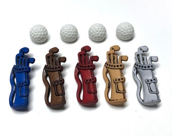Golf Ball Buttons | Etsy