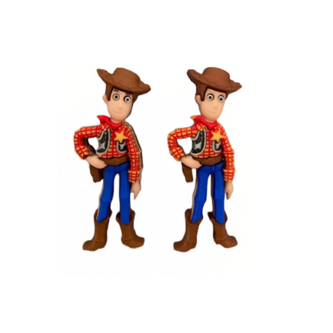 Disney Toy Story Buttons Woody Set of 2 Shank Back Licensed Jesse James ...