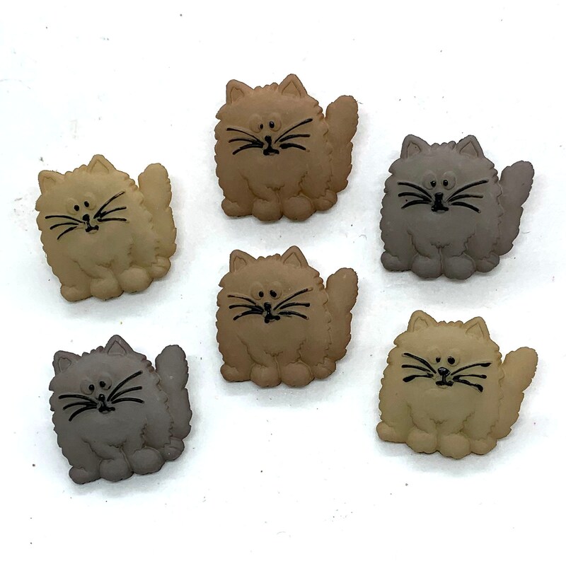 Cat Buttons - Etsy