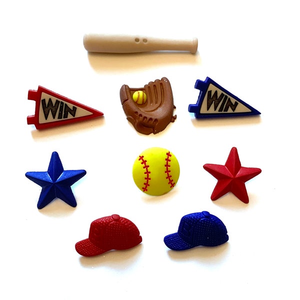 Softball Pin Back Buttons - Etsy