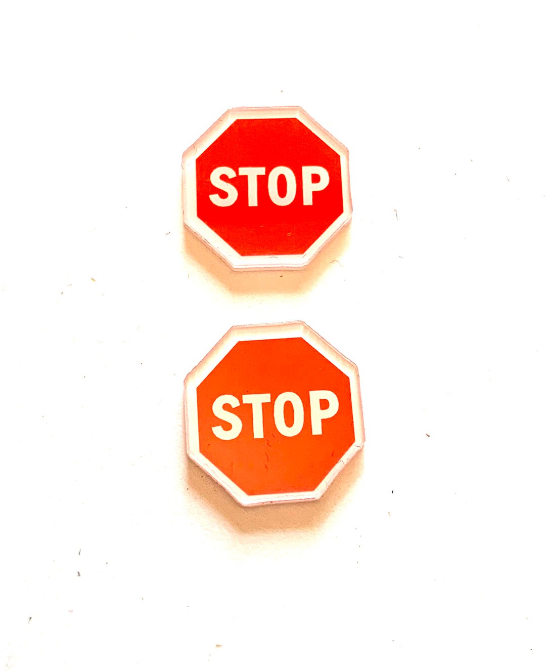 Stop Sign Embellishments Flat Back Craft Supply by Shelly - 1479 K - Etsy
