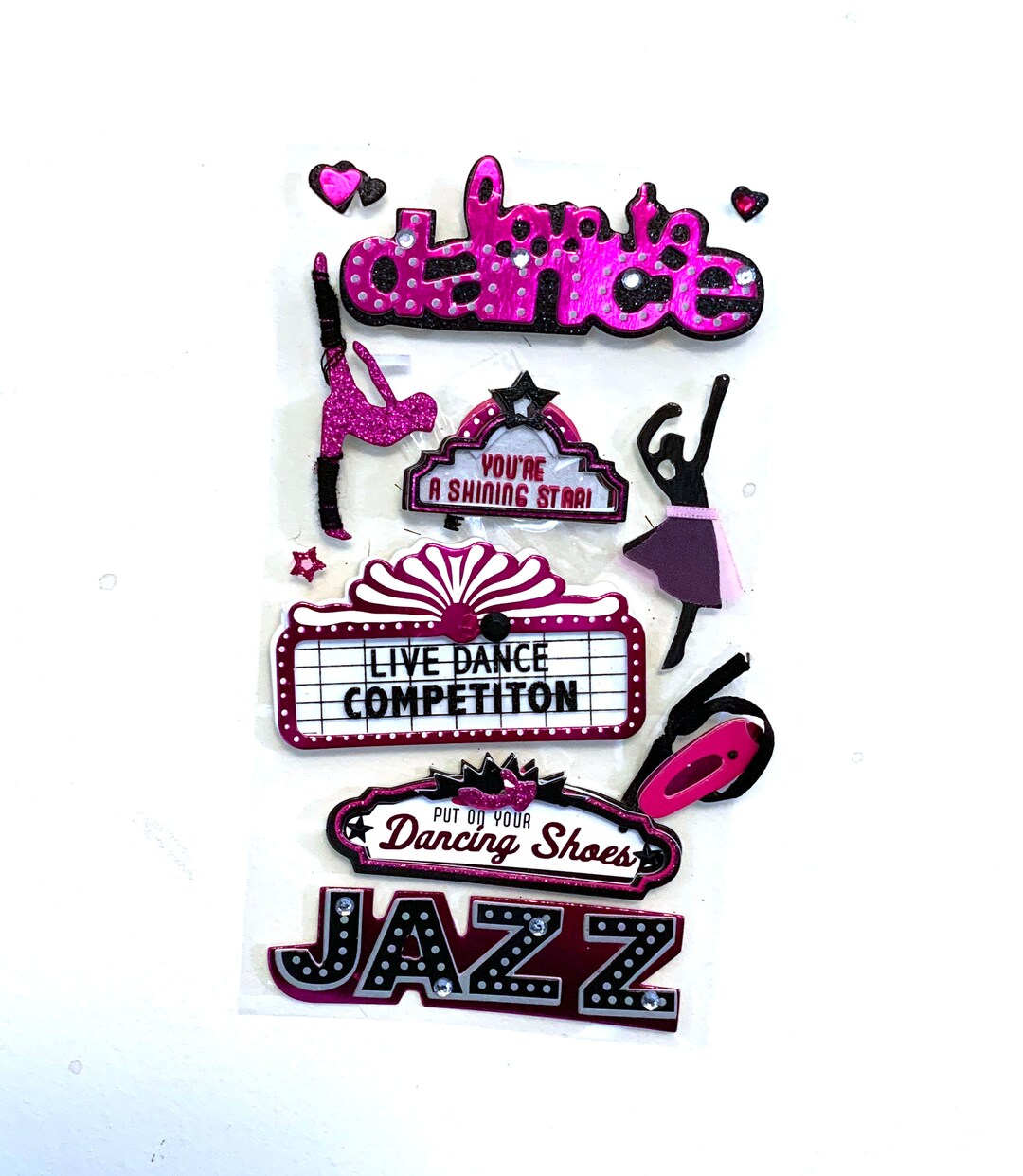 Dance Stickers Collection Set of 11 Le Grande Dimensional Stickers by ...