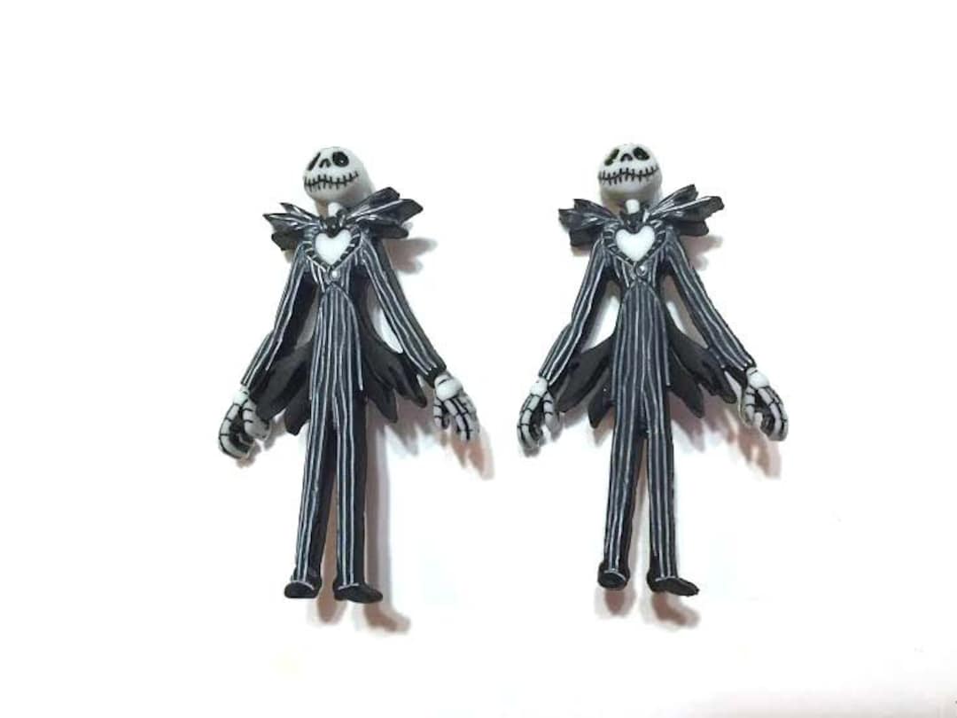 Disney Halloween Jack Skellington Buttons Tim Burton's Nightmare Before ...