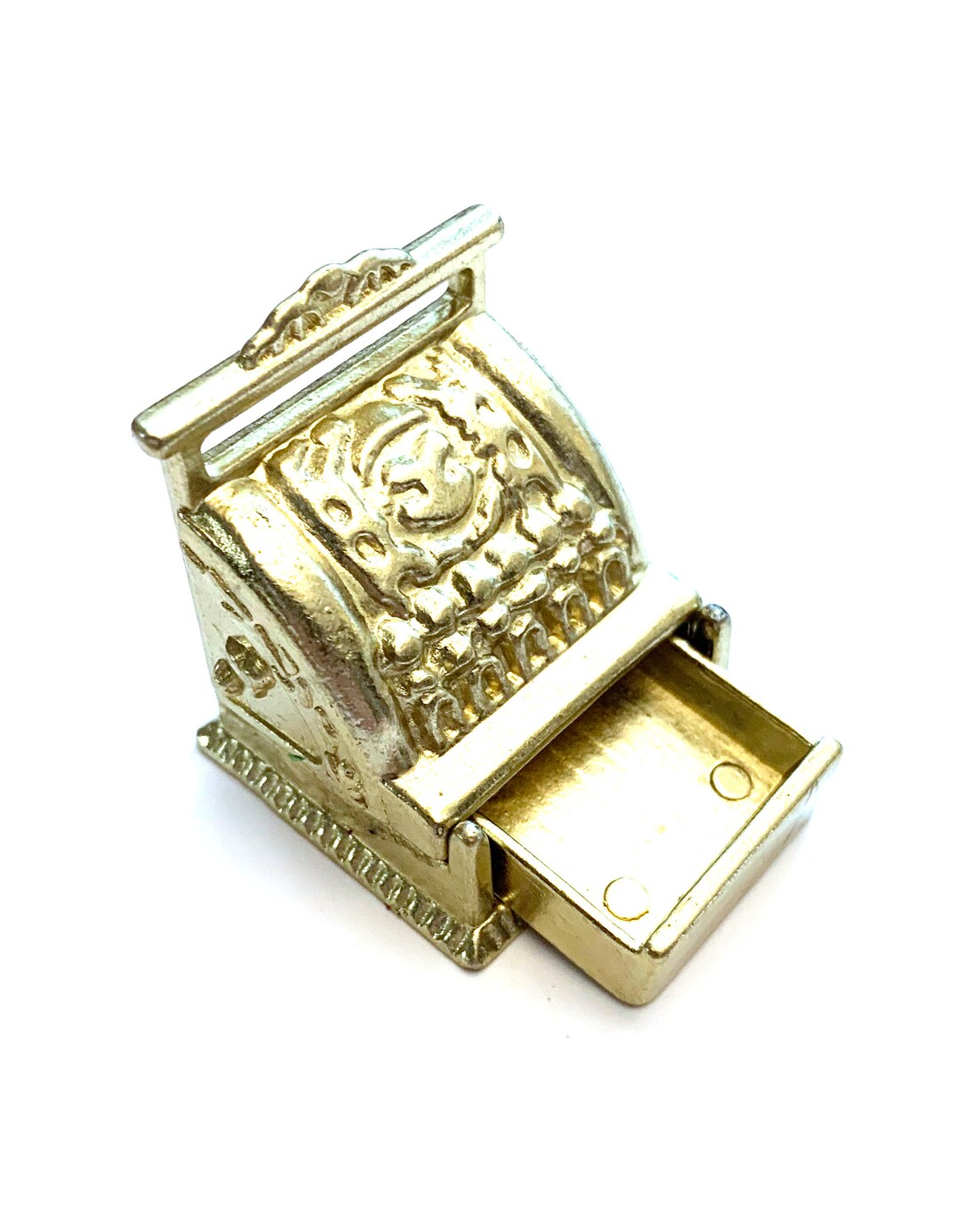 Miniature Cash Register Dollhouse Business Home Decor Miniatures 1162 W ...