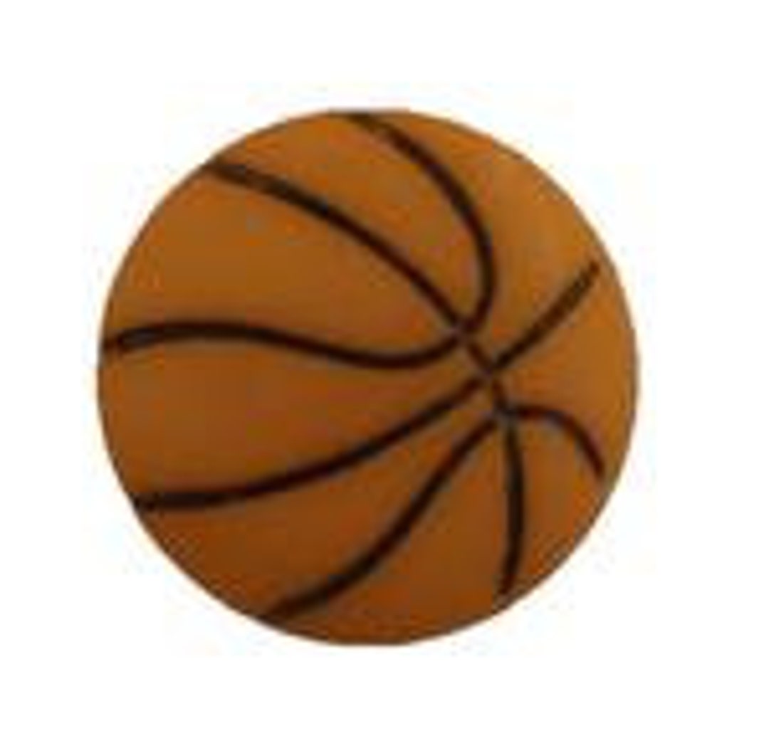 Mini Basketball Buttons Galore 9/16" Shank Flat Back Choice - 1300 881 ...