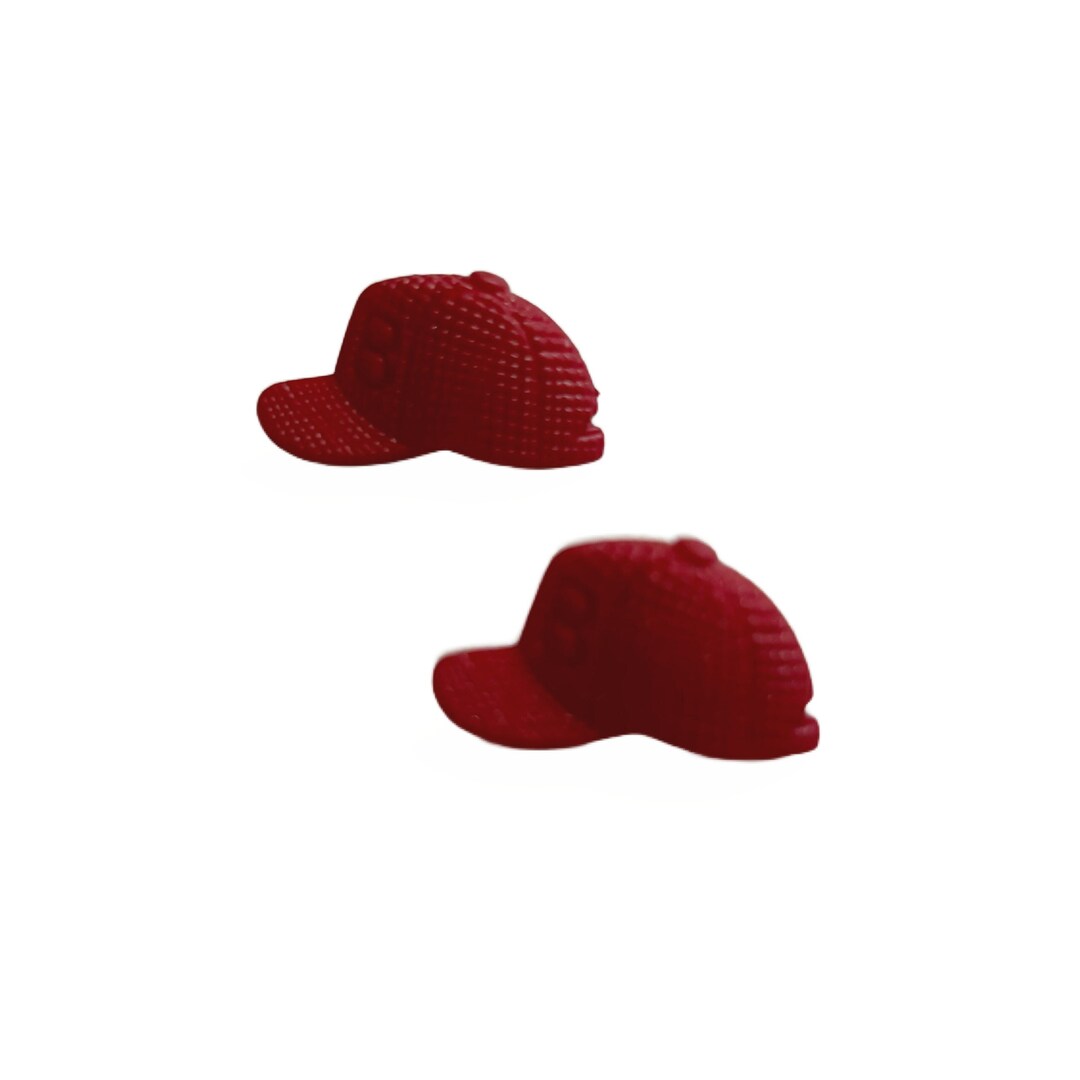 Baseball Hat Buttons Cap Shank Flat Back Color Choice Jesse James Dress ...