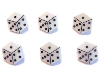 Dice Buttons - Etsy