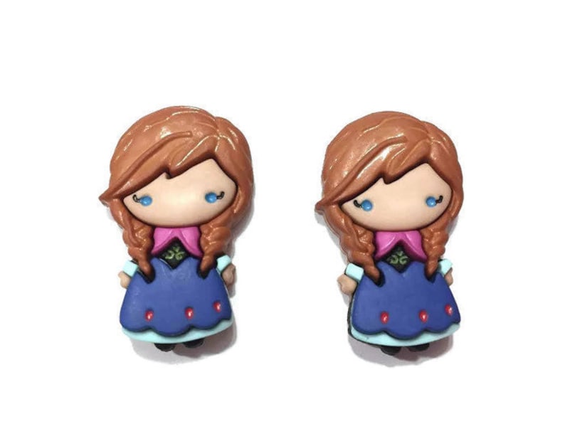 Disney Frozen Anna Buttons Elsa Anna And Olaf Shank Back Etsy