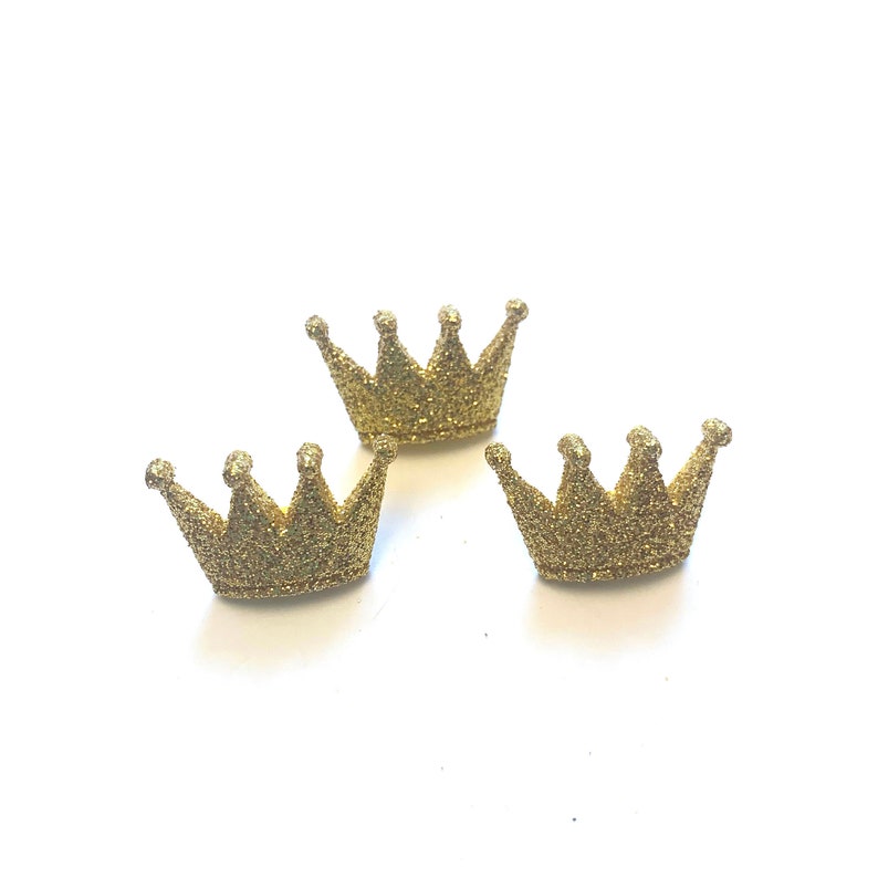 Gold Glitter Princess Crowns Buttons Shank Flat Backs Choice - 81 - Etsy
