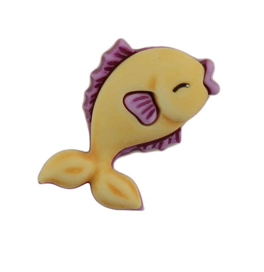 Tropical Fish Buttons Galore Collection Multi Fish Set of 3 | Etsy