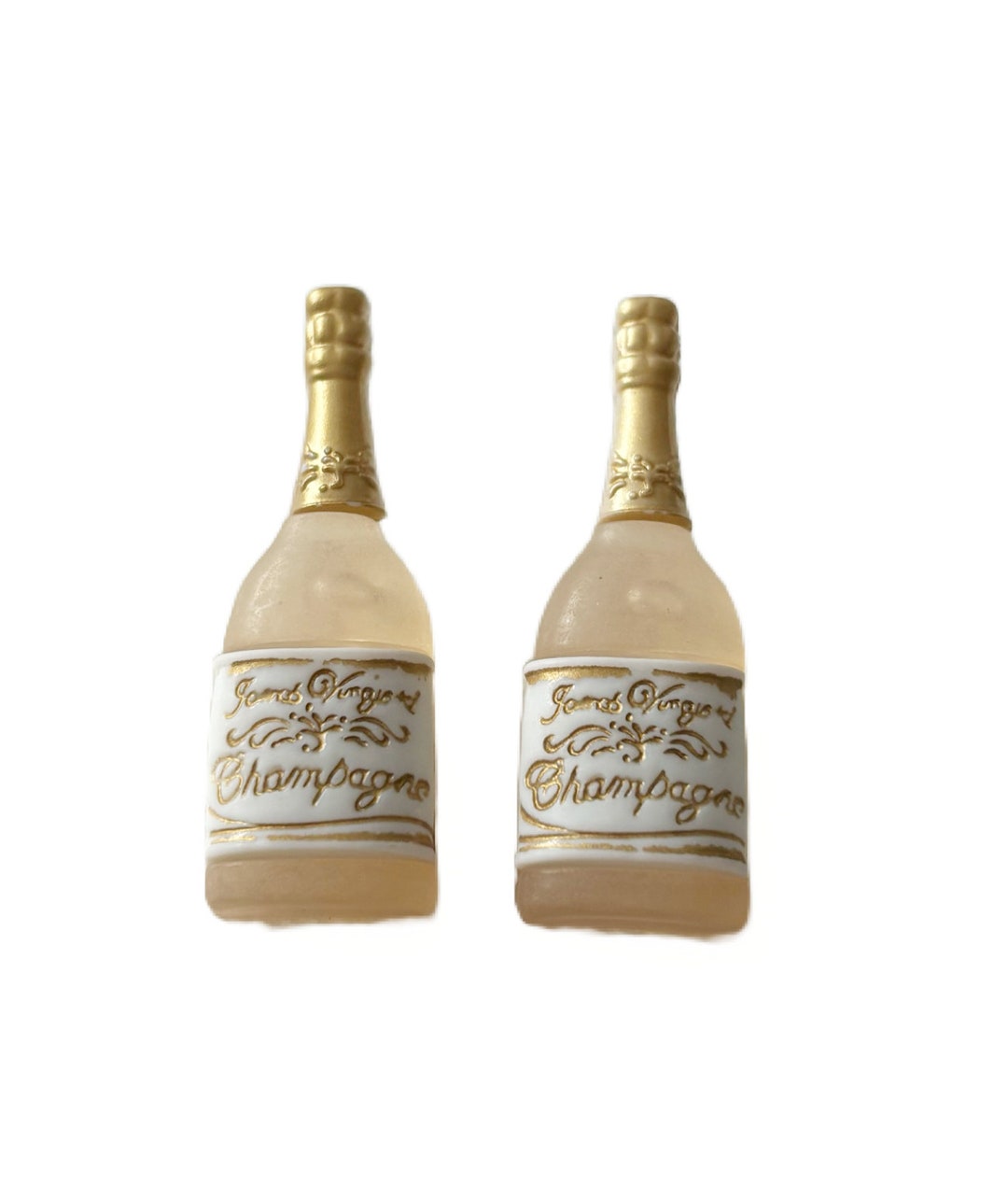 Champagne Bottle Buttons Congratulations Shank Flat Back Choice Jesse ...