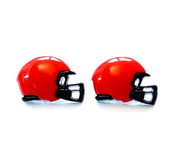 Red Football Helmet Buttons Galore Shank Back 1524 | Etsy