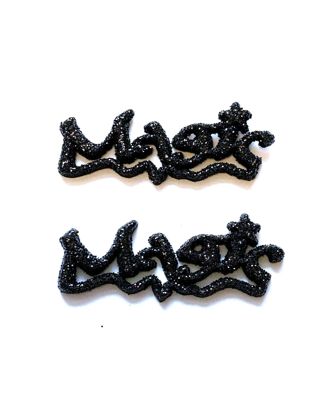 SALE Halloween Black MAGIC Word Embellishments Witches Spell - Etsy UK