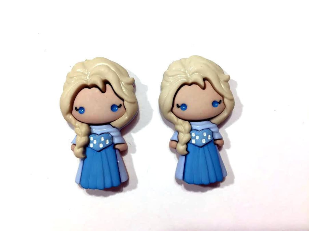 Disney Frozen Elsa Buttons Shank Back Licensed Jesse James Dress It up ...