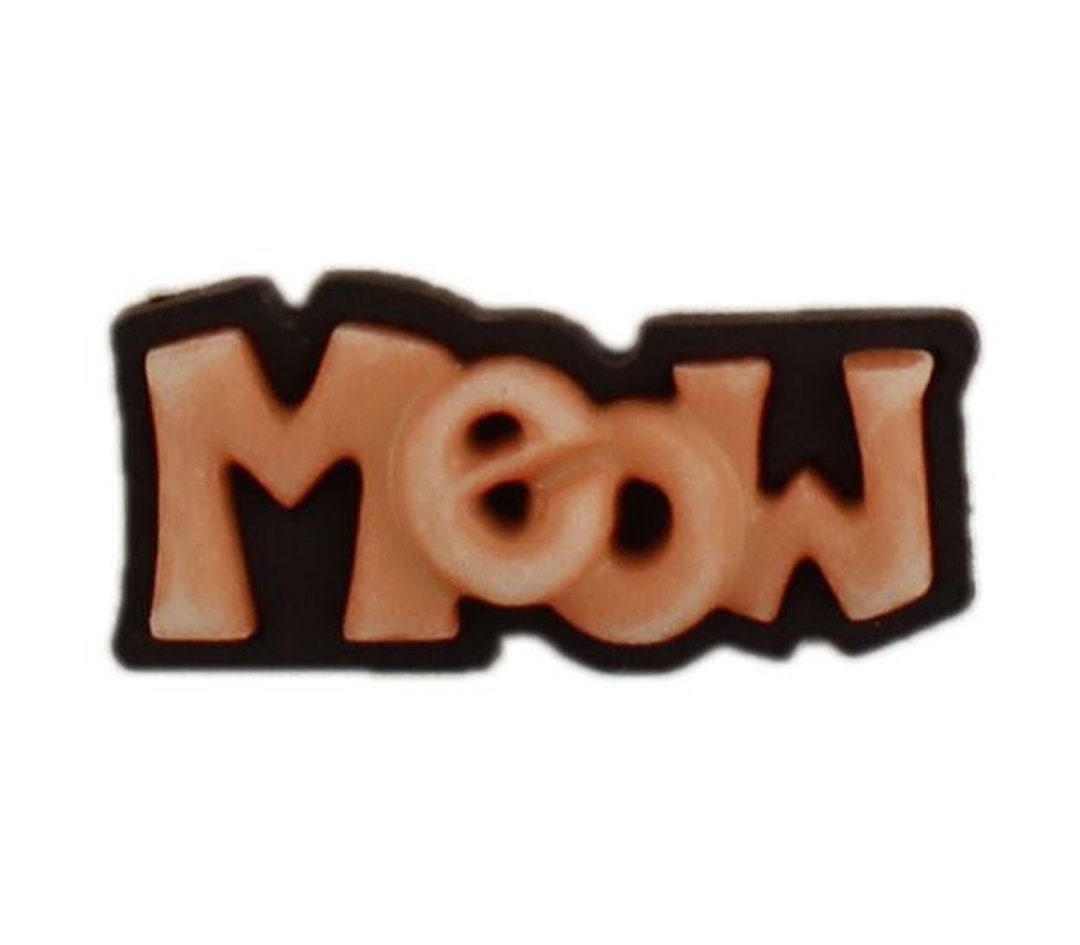Cat MEOW Buttons Galore 3D Shank Back Feline Fancy 806 A - Etsy