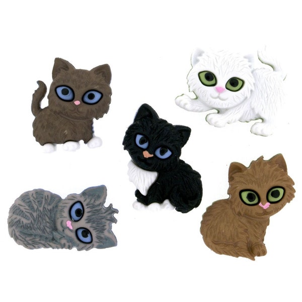 Cat Buttons - Etsy