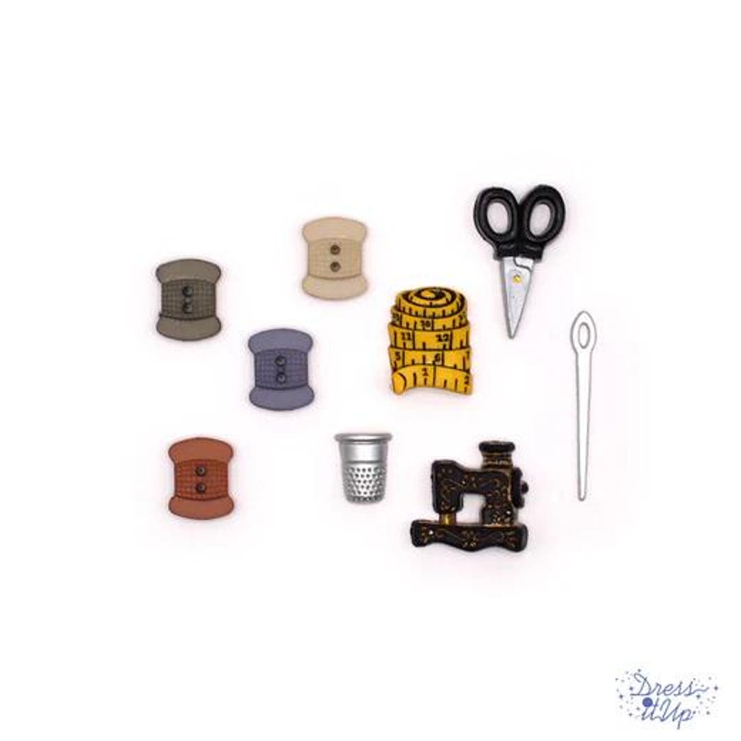 Sewing Button Collection Jesse Dress It up A Stitch in Time - 1336 C - Etsy