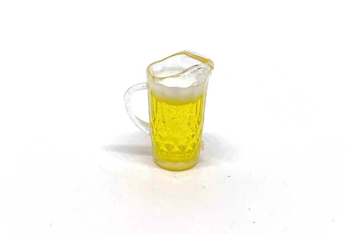Miniature Beer Pitcher Dollhouse Kitchen Food Home Decor - Etsy