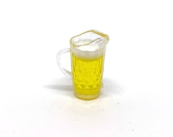 Miniature Beer Pitcher Dollhouse Kitchen Food Home Decor - Etsy