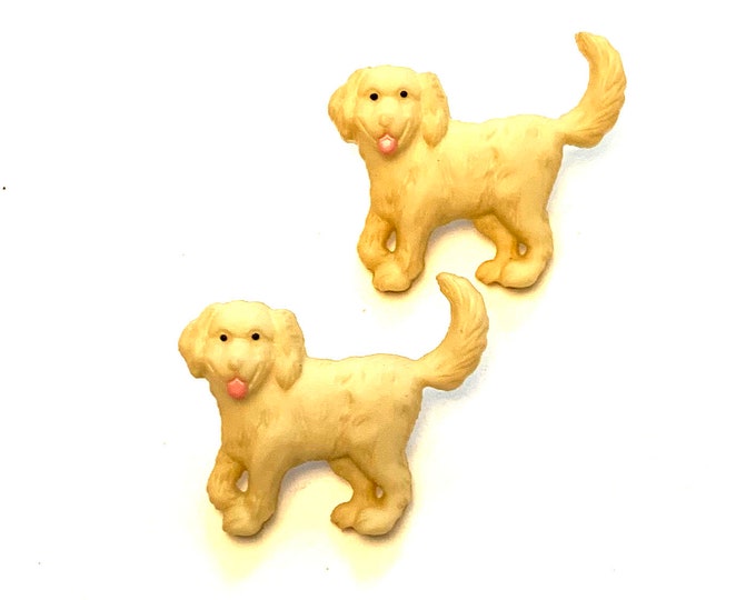 Lab Dog Buttons Dog Days Flat Shank Back Choice Jesse James - Etsy