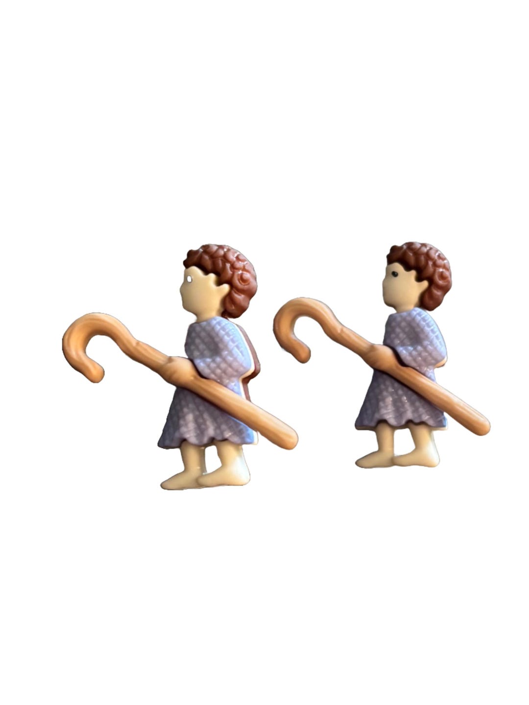 Shepherd Buttons Holding STAFF Shank Back the Good Shepherd Jesse James ...