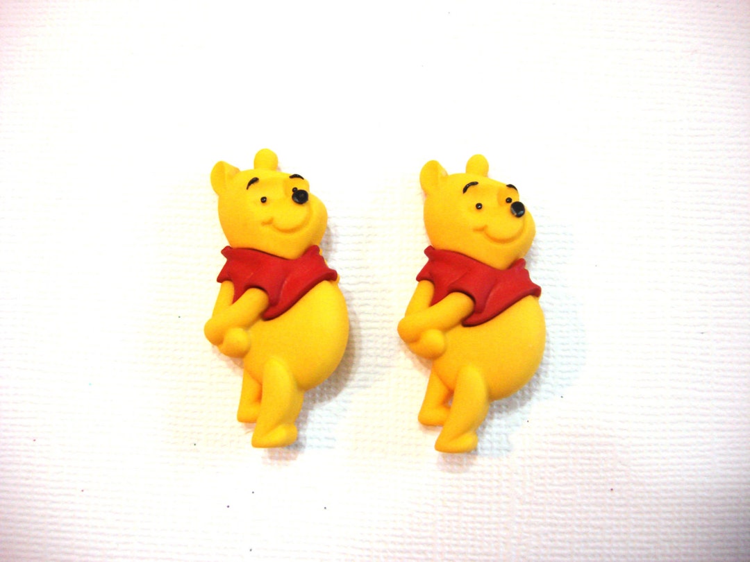 Disney Winnie the Pooh Buttons Bear Shank Back Licensed Jesse James ...