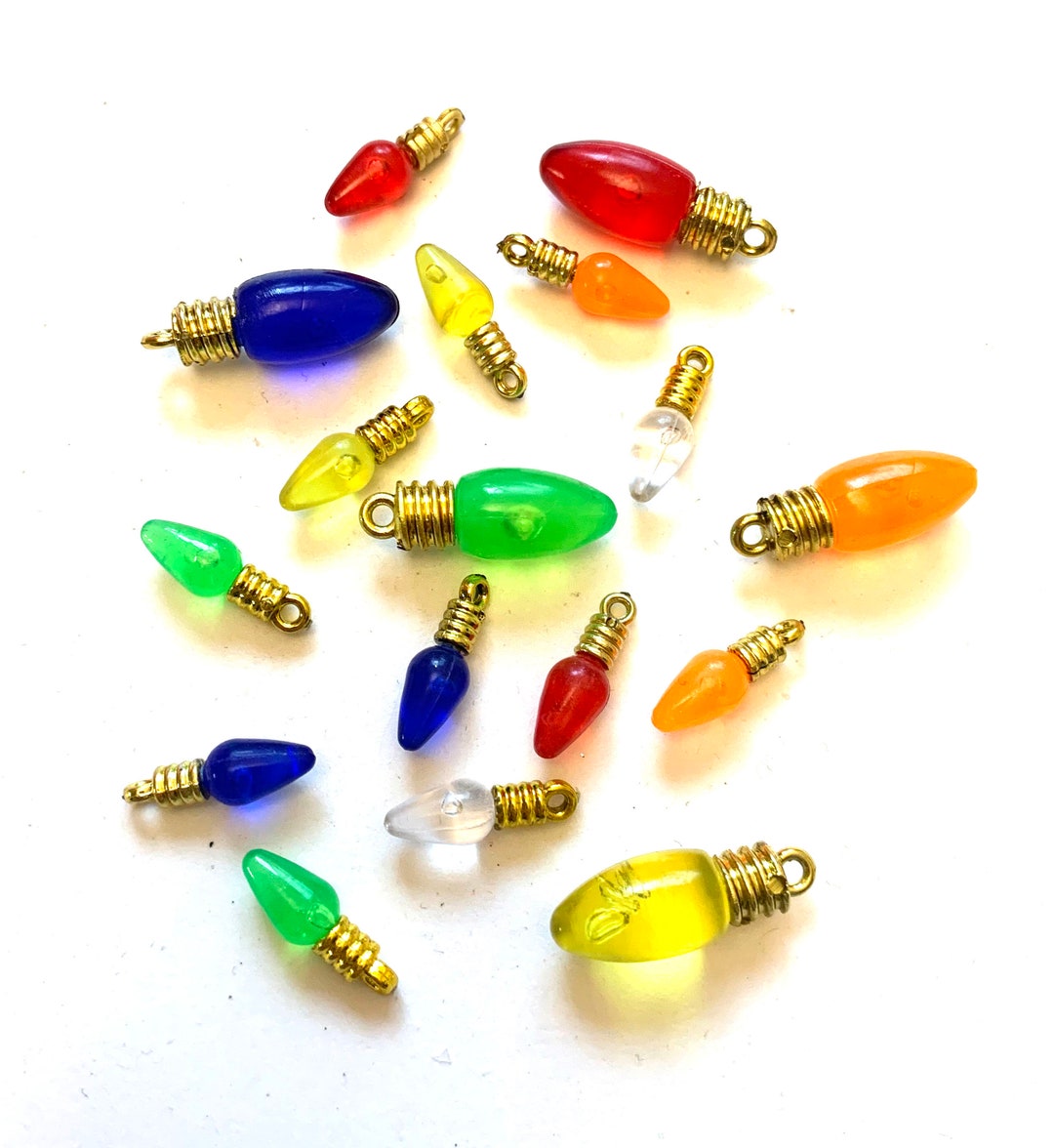 Miniature Lightbulbs Collection Decorative 2 Sizes 5 Large 12 Small ...