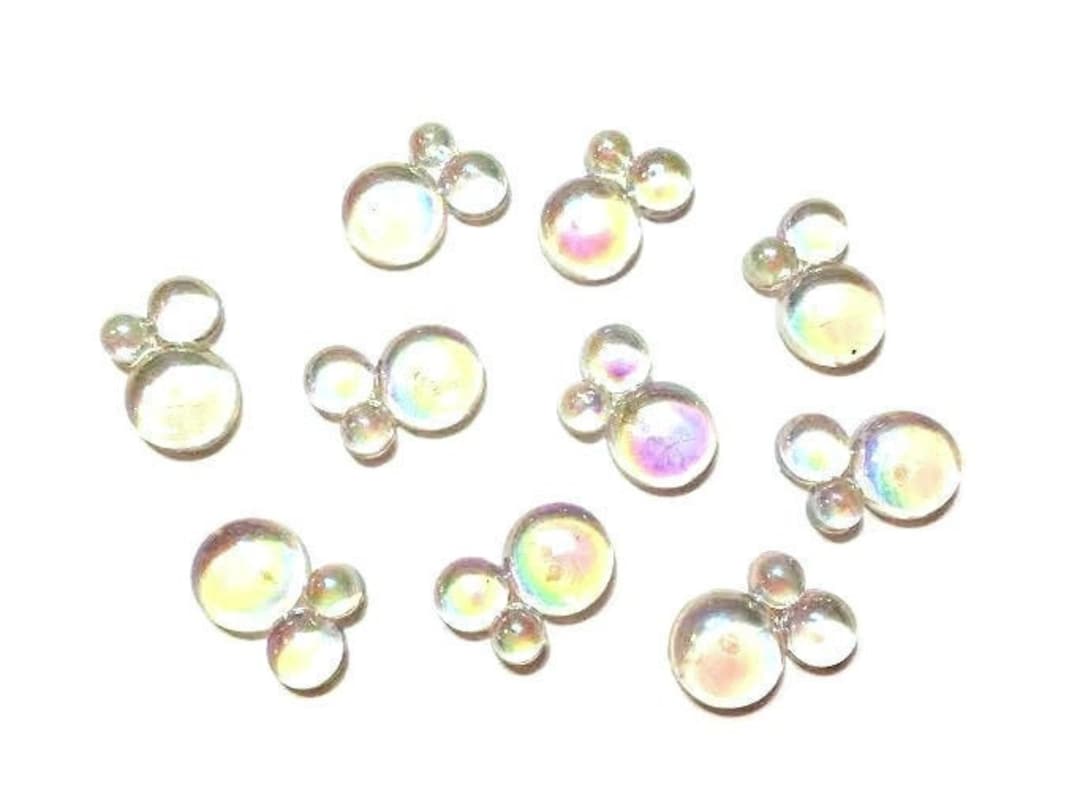 Water Bubble Embellishment Flat Back Clear Craft Supply by Shelly ...