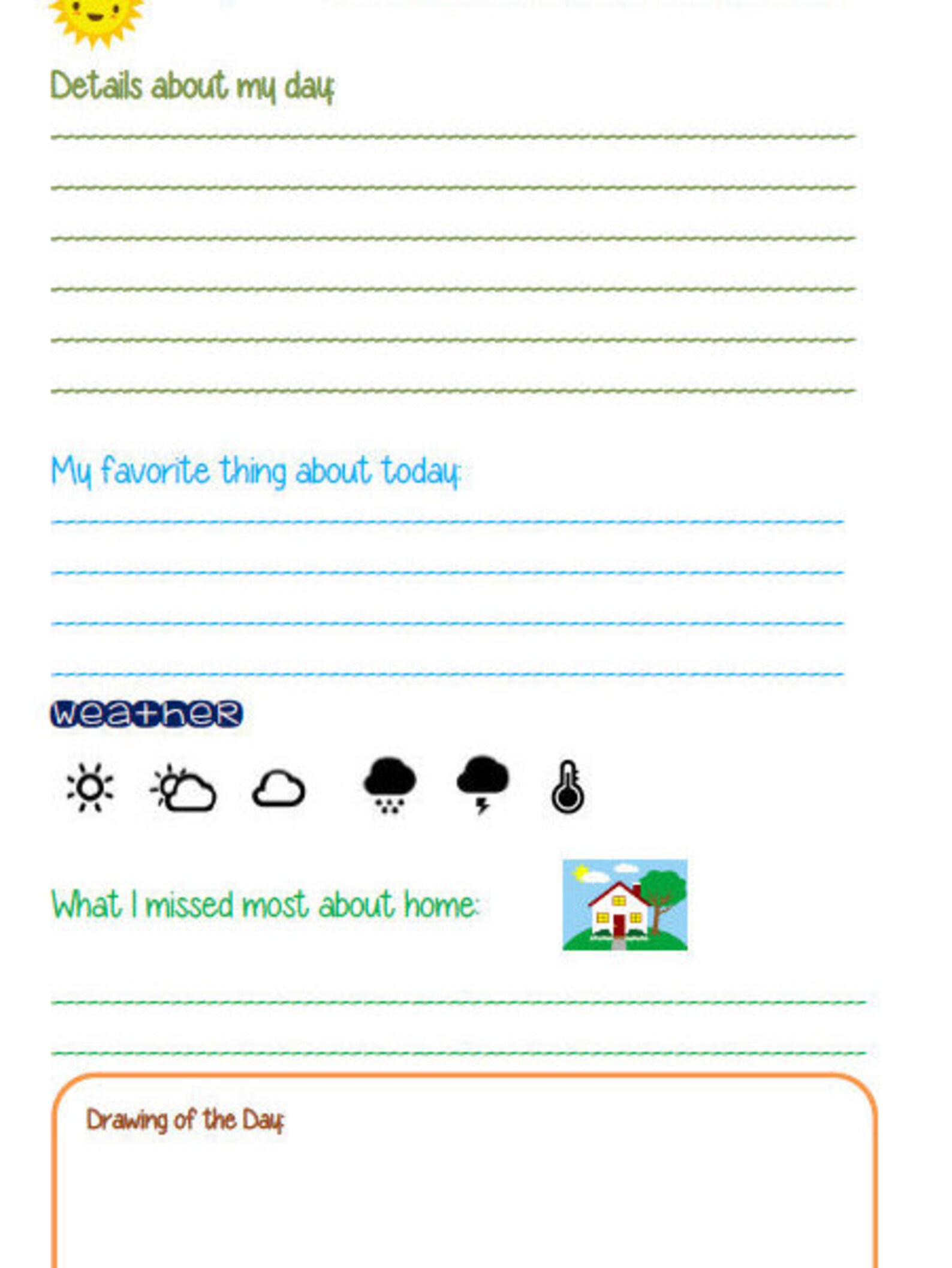 Summer Camp Journal - Etsy