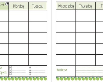 Teacher Plan Book - Etsy