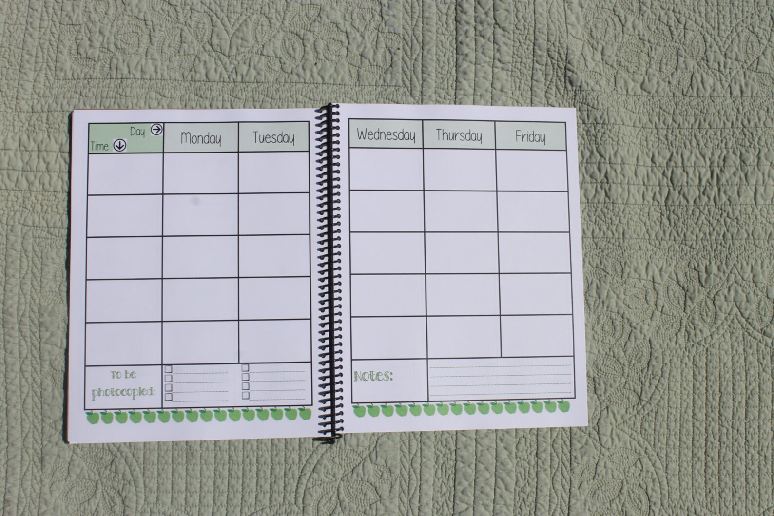 Teacher Plan Book - Etsy
