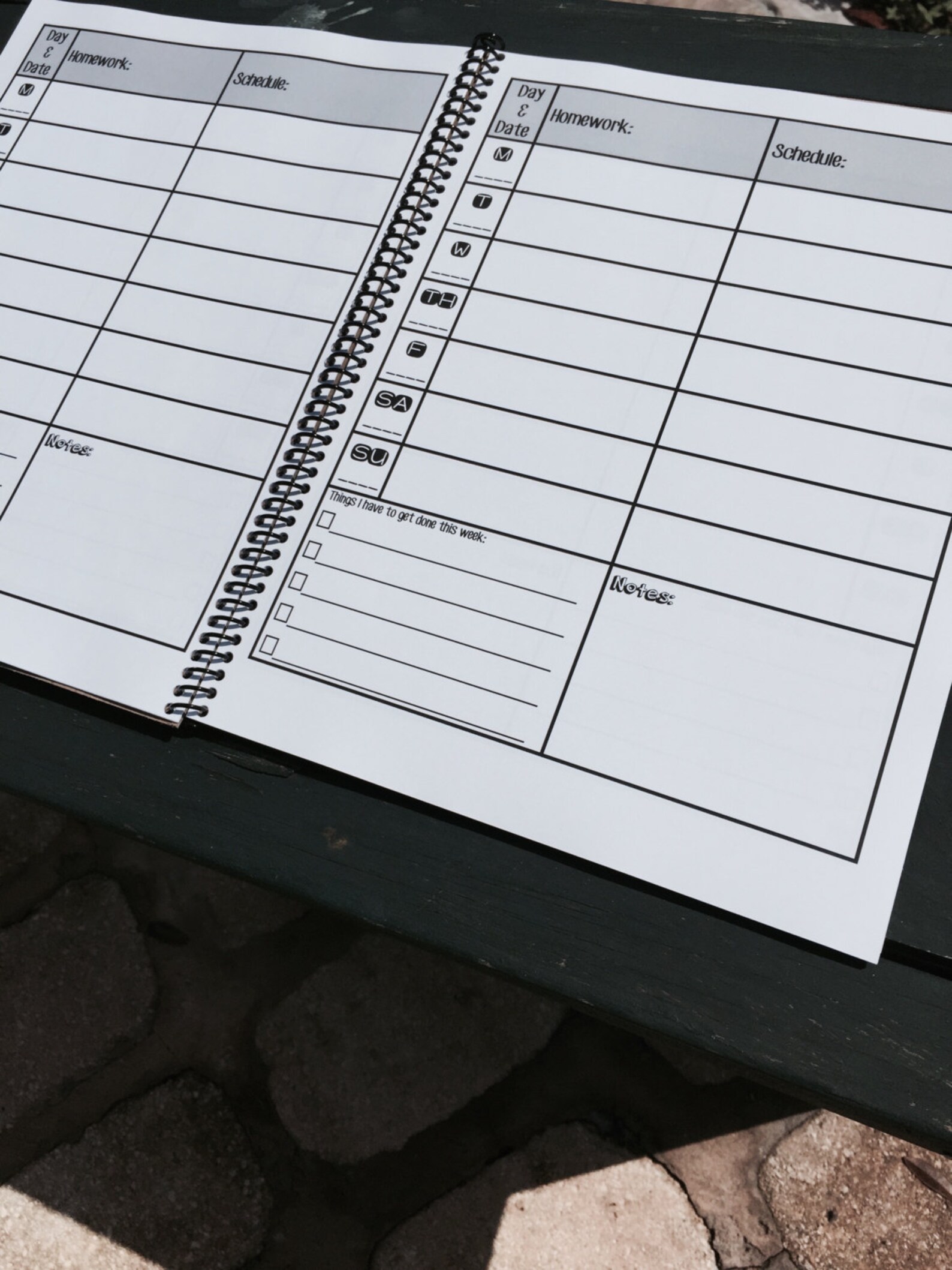 Simple Student Planner - Etsy