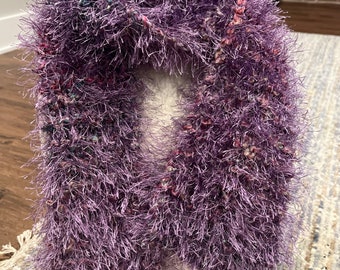 Light Purple Scarf - Etsy