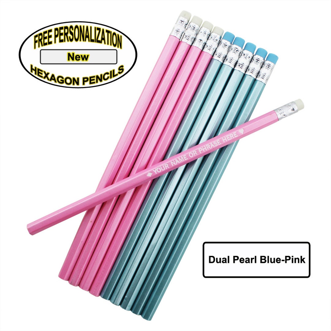 Ezpencils - Personalized Hexagon Pencils - School, Office, Kids, Gifts ...