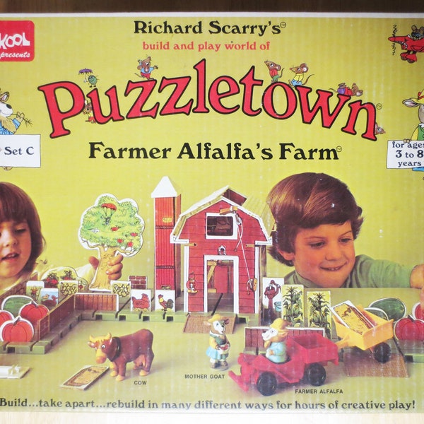 Richard Scarry - Etsy