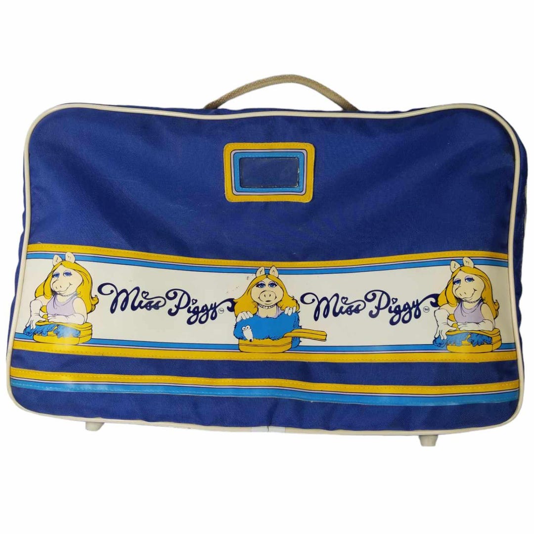 1977 Miss Piggy Suitcase/overnight Bag From Jim Henson's Muppets - Etsy