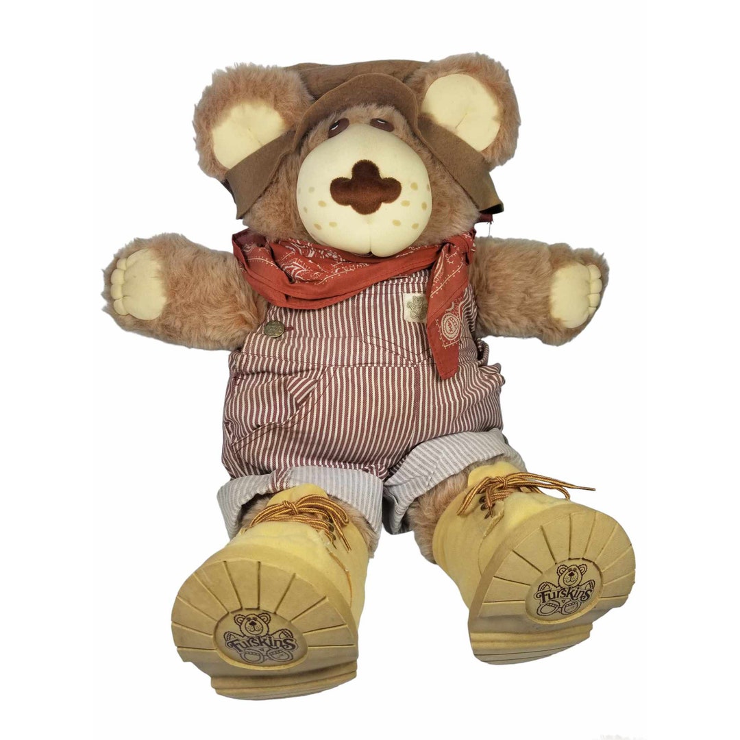1985 JUMBO 24" Furskins Bear by Xavier Roberts Coleco - Etsy