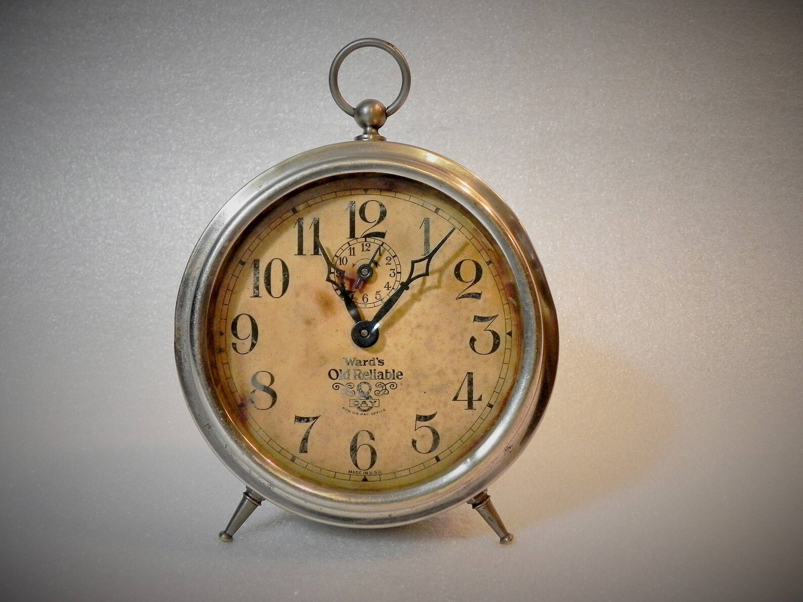 Ward's Old Reliable 8 Day Alarm Clock Peg Leg | Etsy