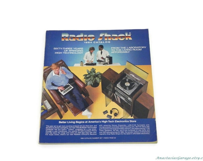 Radio Shack Catalogue, 1990, Vintage Computers, Stereos and R.C. Cars ...