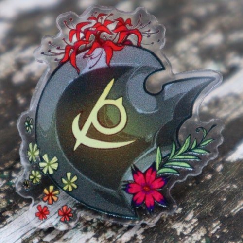 FFXIV Reaper Job Icon Enamel Pin - Etsy