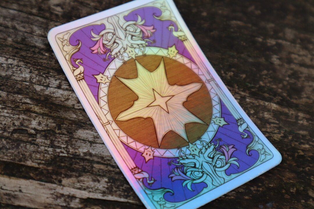 Holo-sticker (3") - Astrologian Ast Card FFXIV Final Fantasy XIV ...