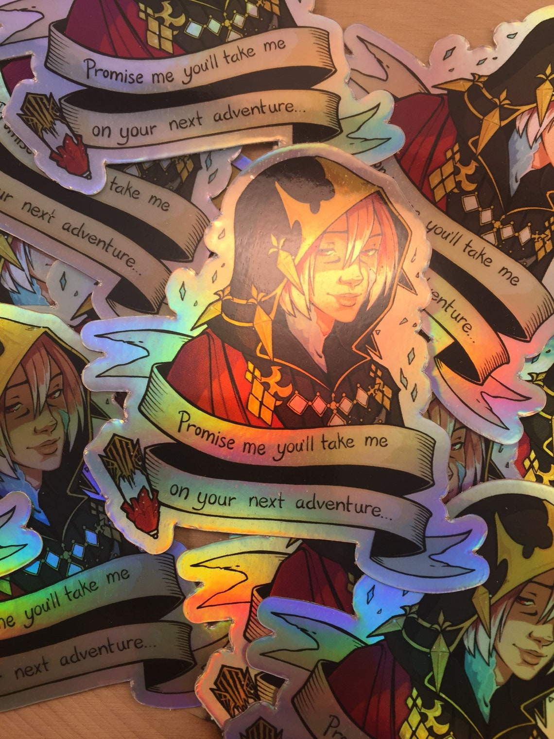 Holo-sticker 3 FFXIV Final Fantasy XIV Crystal | Etsy